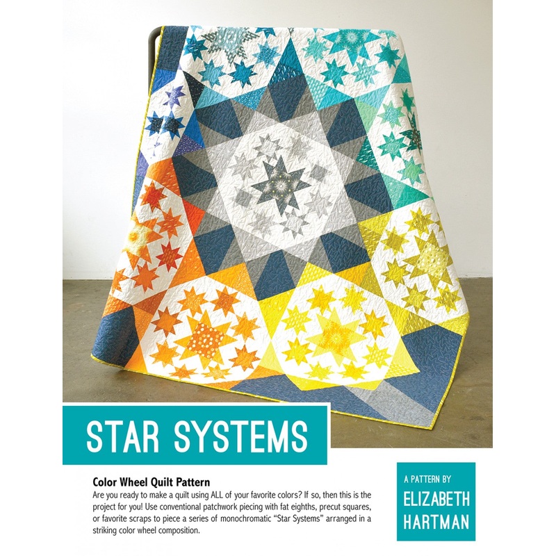 Star Systems Color Wheel Quilt Pattern Elizabeth Hartman EH-067 1 ...