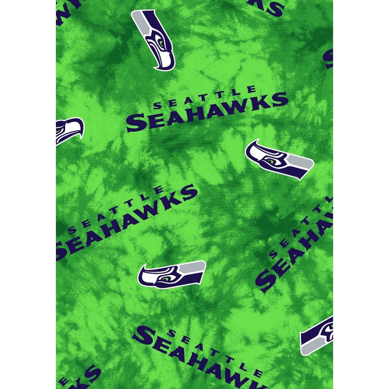 Seattle Seahawks NFL Football Logo Fabric Traditions Cotton Canvas ...