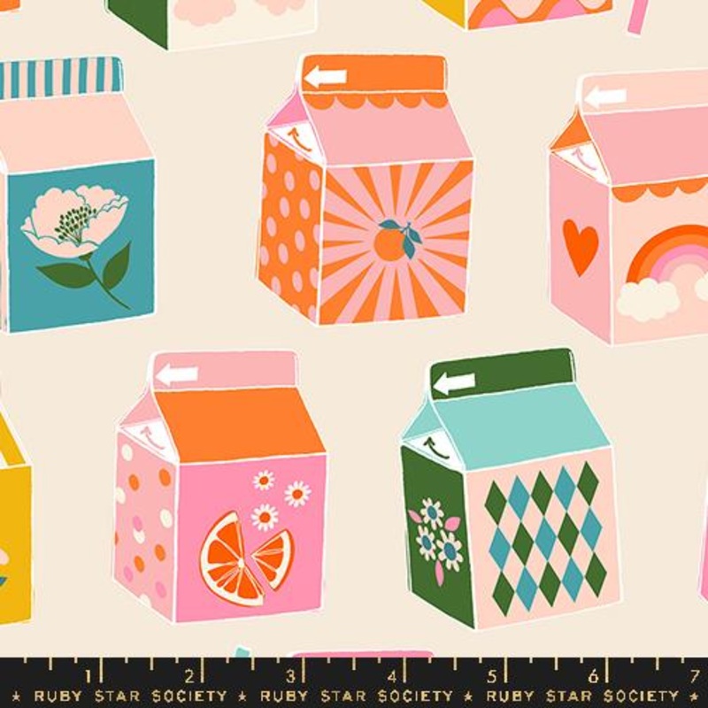 Juicy Fruit Juice Box Vintage Shell Beige Melody Miller Ruby Star ...