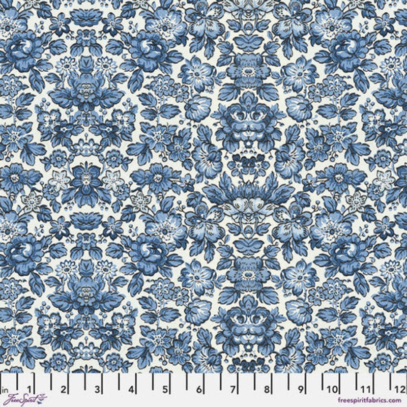 Eclectic Elements Indigo Palette Wallpaper Indigo Tim Holtz Free Spirit ...