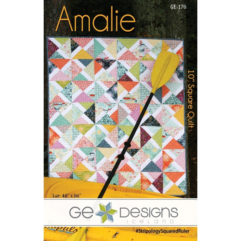 Amalie Quilt Pattern by GE Designs Iceland, Six sizes included ...