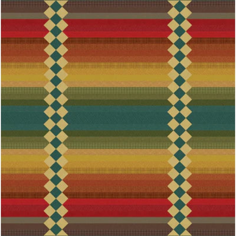Sunset Reflections Quilt Pattern - Colorful Quilting Fabric, Precut ...