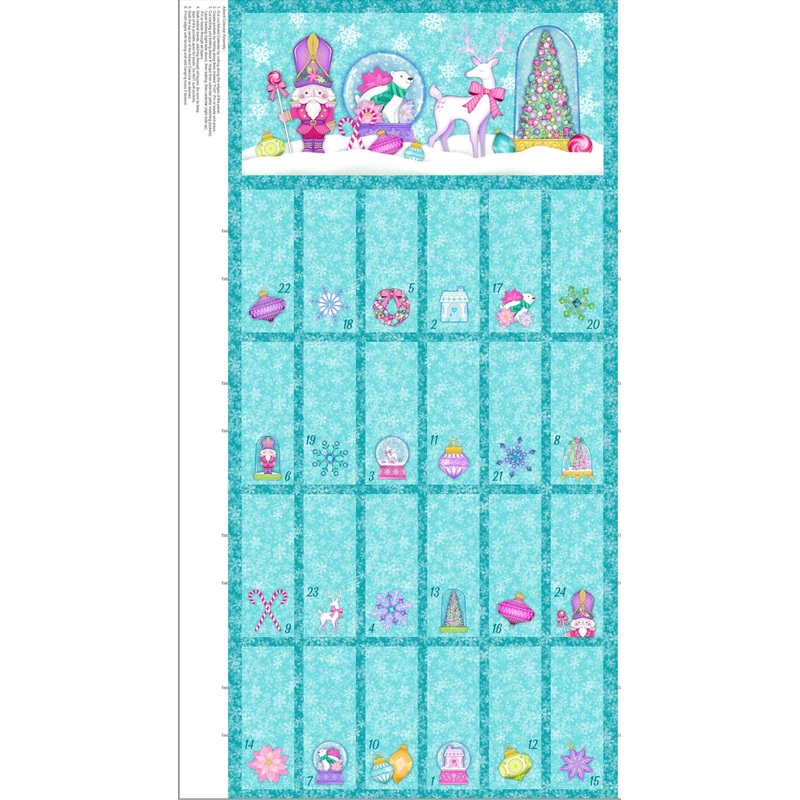 Northcott Merry & Bright by Michael Zindell Designs Advent Calendar ...