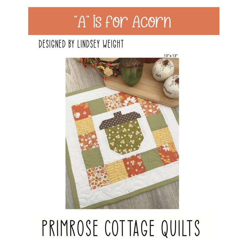 A is for Acorn (Alphabet Series) by Lindsey Weight of Primrose Cottage ...