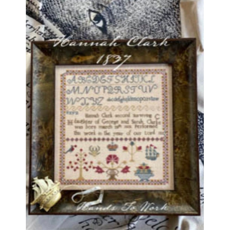 Hannah Clark 1837 by Hands to Work - PAPER PATTERN - Colorful Quilting ...