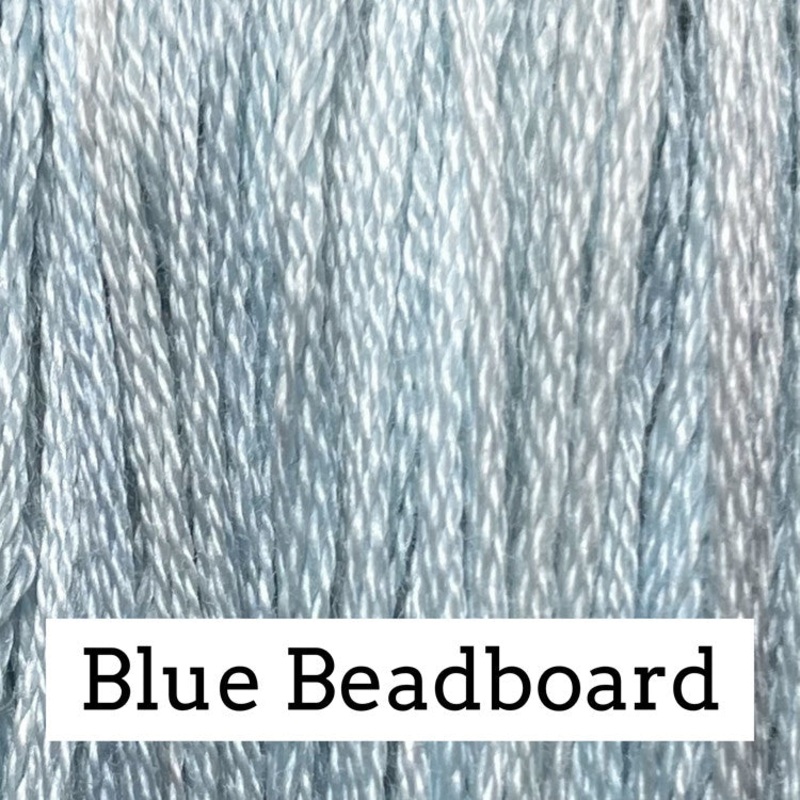 Blue Beadboard - Classic Colorworks Cotton Floss CCT-120 - Colorful ...
