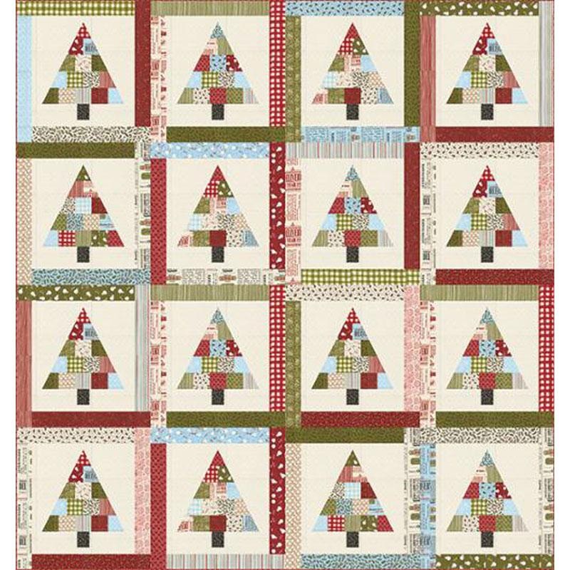 The Tree Farm Quilt Pattern - Sweetwater - Colorful Quilting Fabric ...