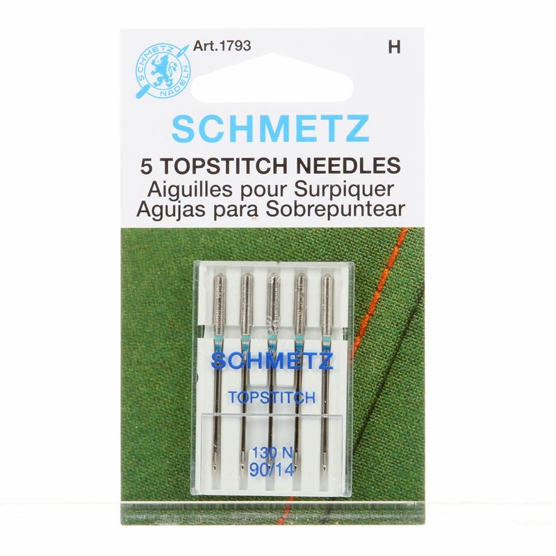 Schmetz Topstitch Needles 90/14 - Colorful Quilting Fabric, Precut ...