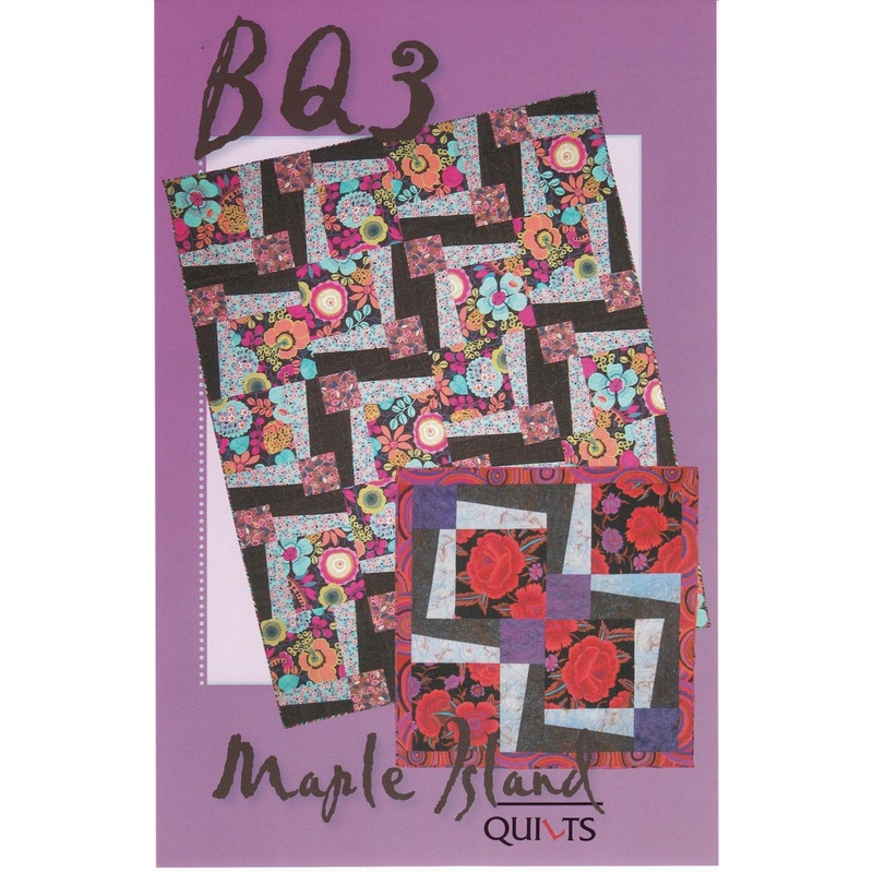 BQ3 Pattern from Maple Island Quilts - Colorful Quilting Fabric, Precut ...